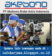 Lowongan Kerja PT Akebono Brake Astra Indonesia Terbaru Bulan Februari 2020