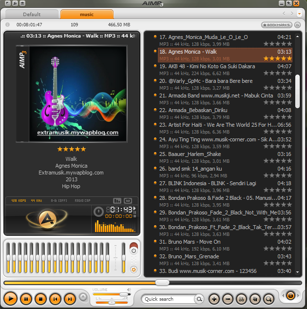 AIMP3 3.51 Build 1288 Full Skins