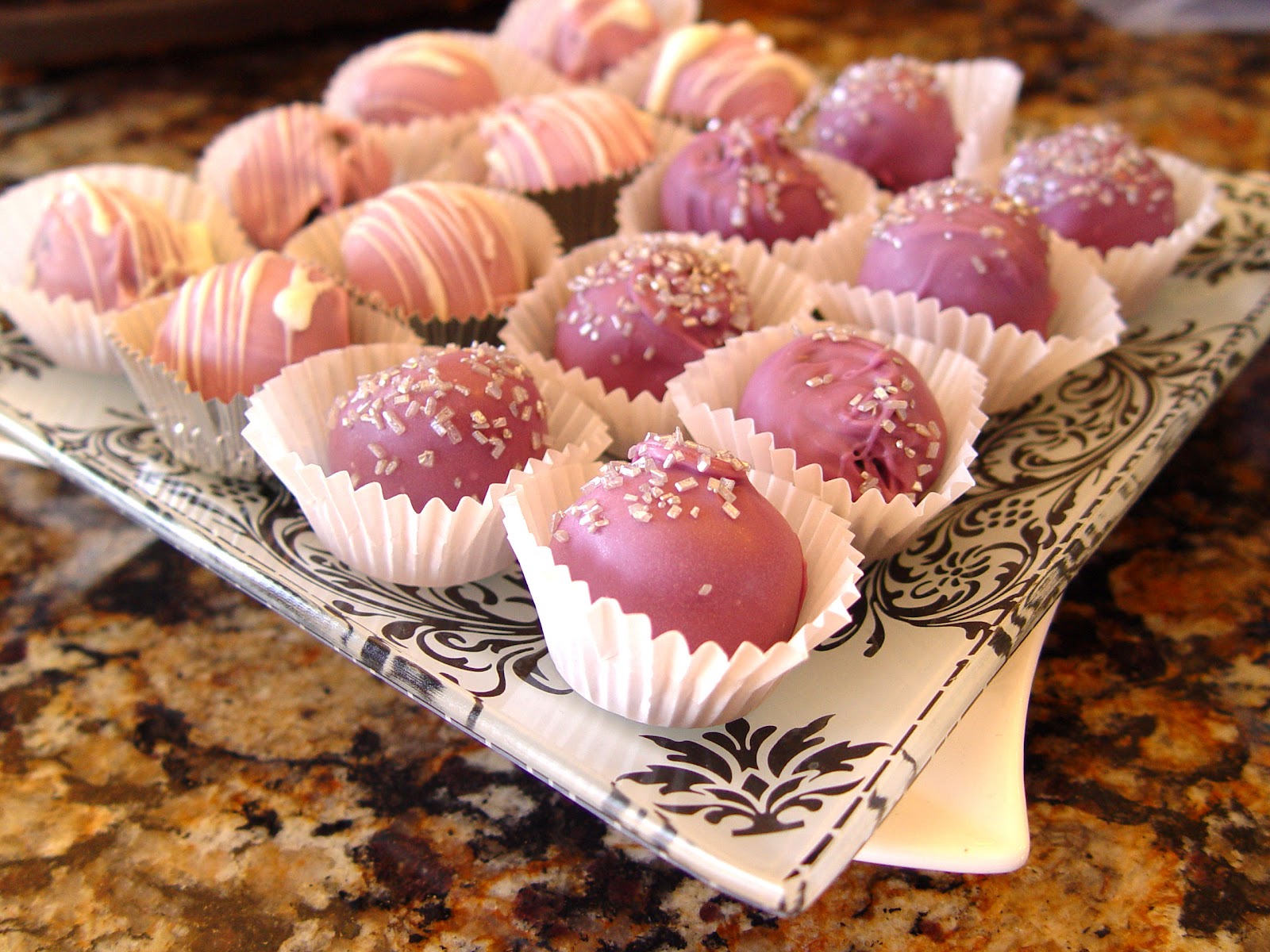 Pretty Oreo Bon Bons – Jamie Cooks It Up