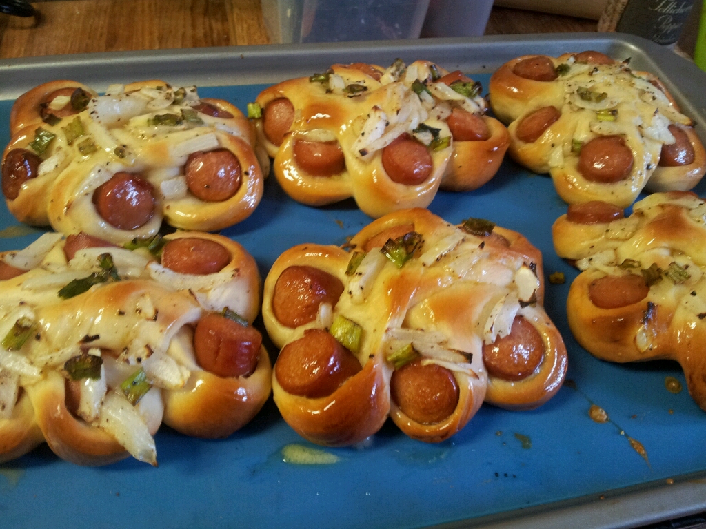 Flower Hot Dog Buns~