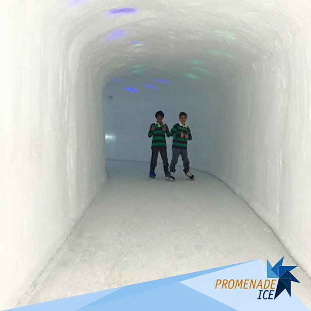 Ladies who do lunch in Kuwait: Review: Promenade Ice Skating Rink, Hawally