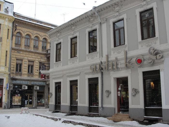 Turist în București: Strada Stavropoleos - Centrul Vechi - Bucuresti