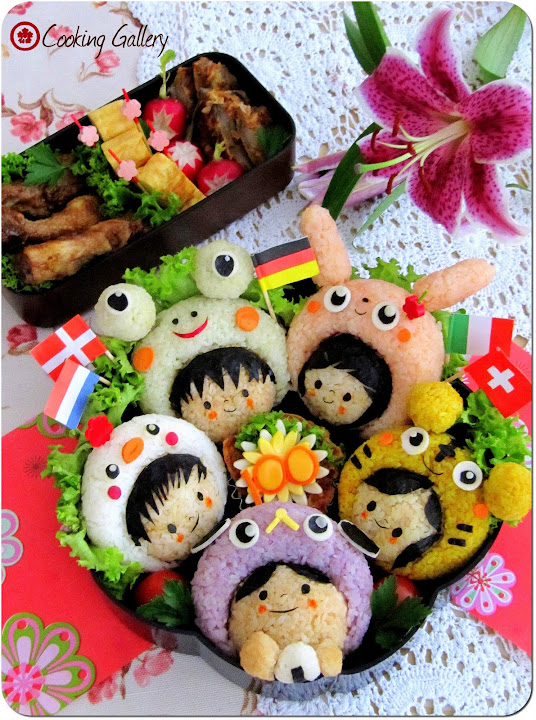 My 100th Bento - Happy Children Bento | Cooking Gallery