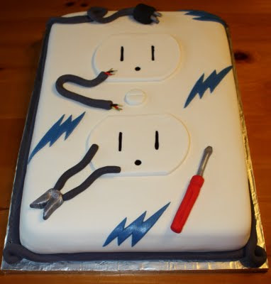Pretty Piece A Cake: Electrician