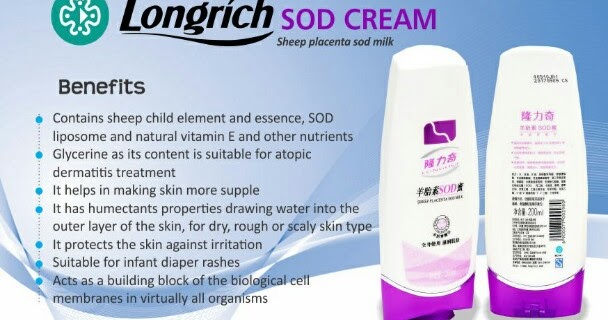 Longrichglobal: Longrich SOD Sheep Placenta Body Cream