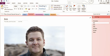 Fiction University: Why OneNote is One-Derful for Writers