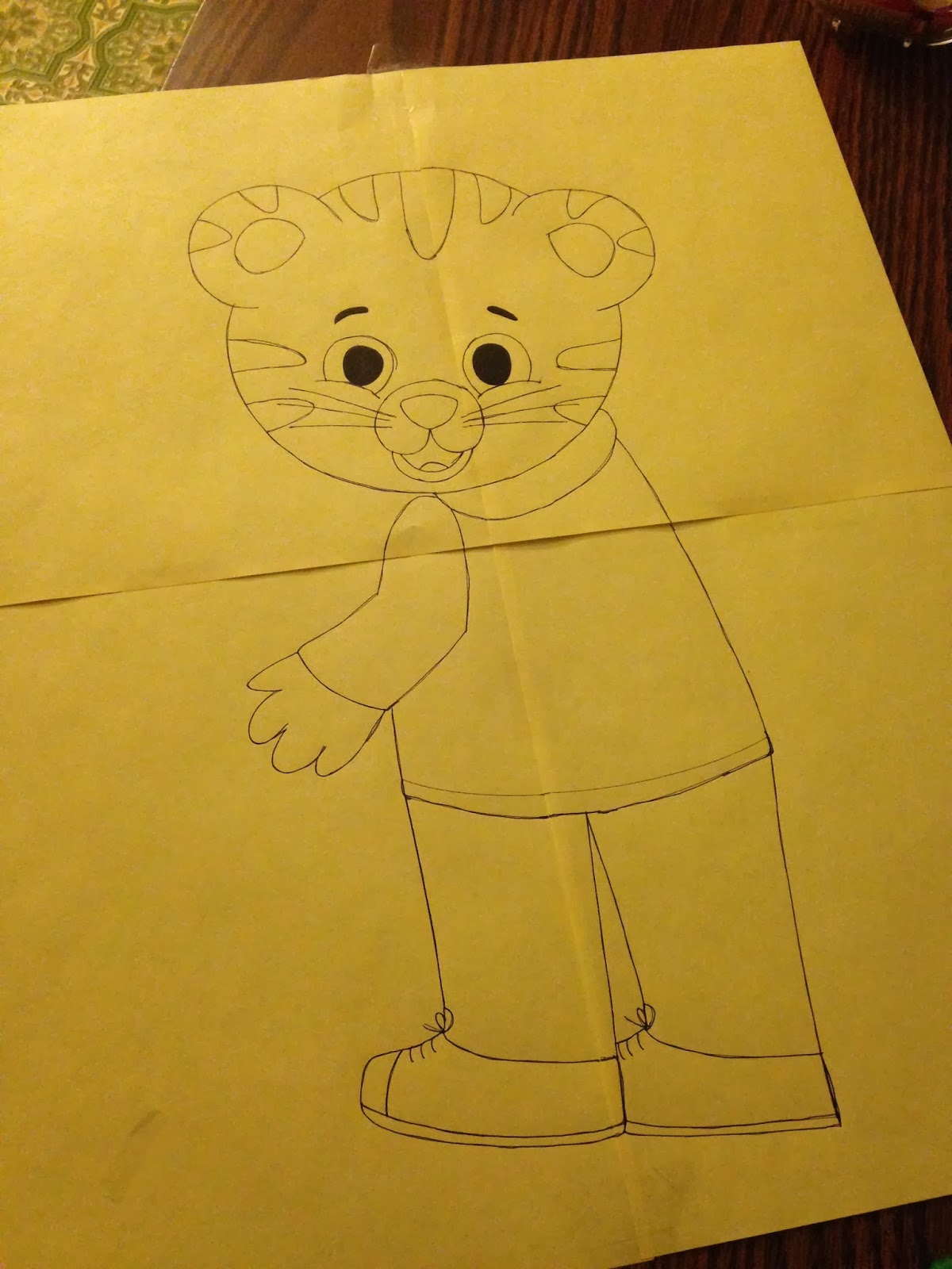 Oh boy!: Pin the Tail on Daniel Tiger
