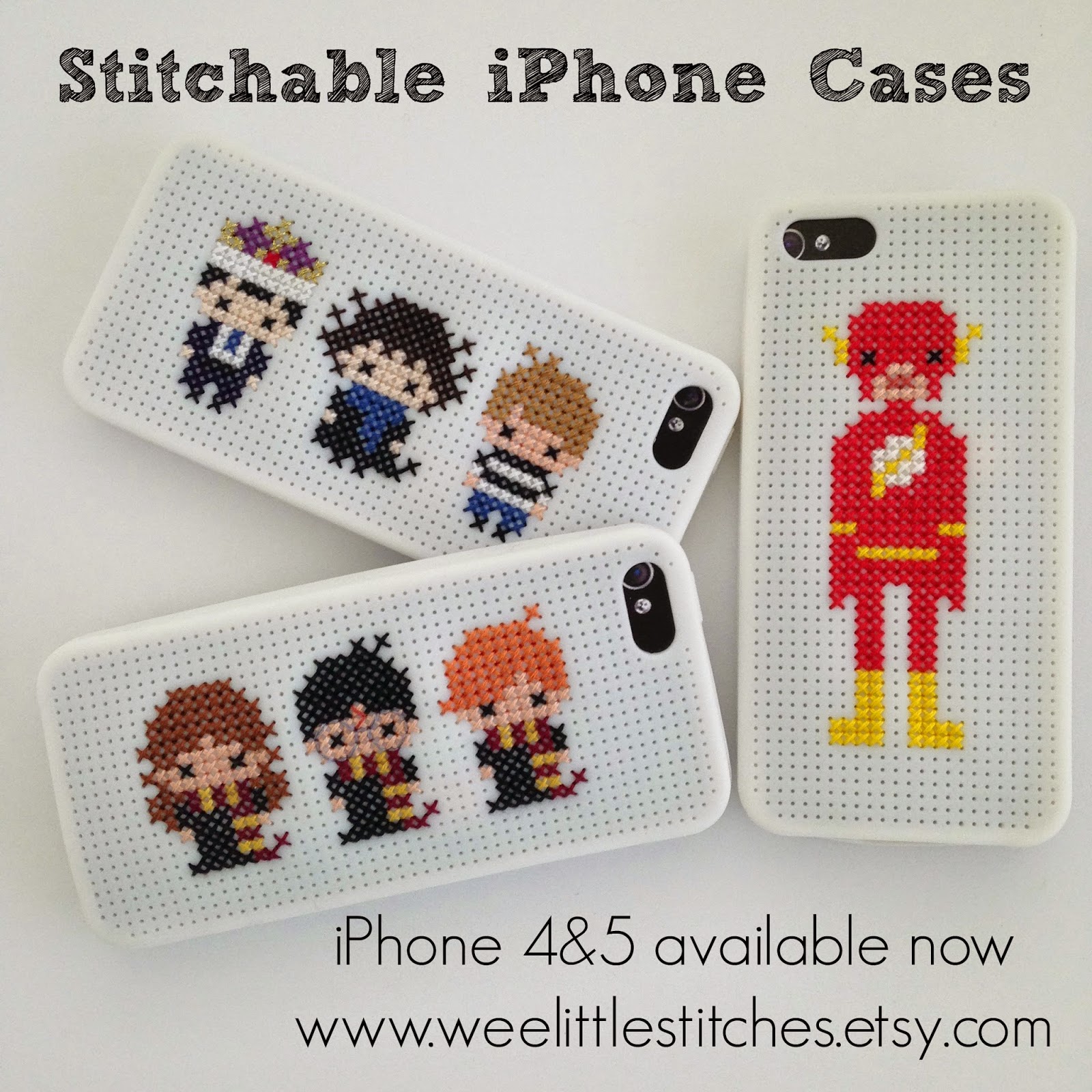 weelittlestitches: Cross Stitch iPhone Cases