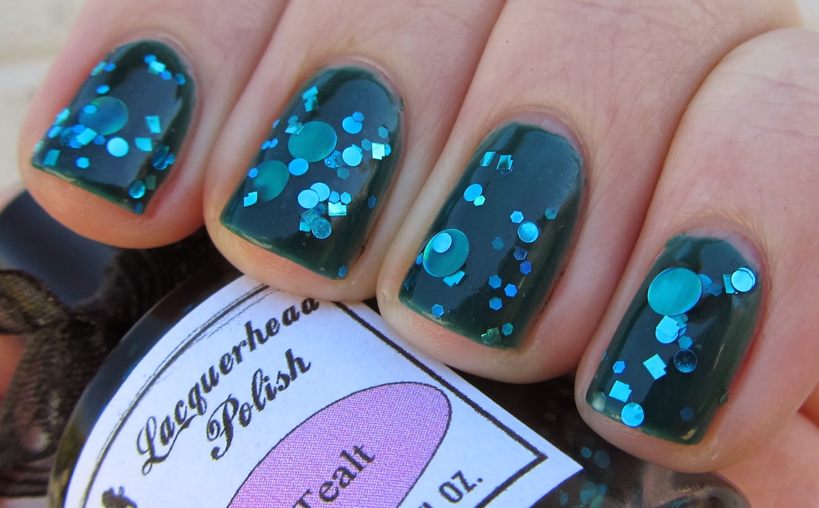 My Life in Polish: Lacquerhead Polish Full Tealt