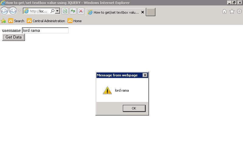 ASP.NET 4 TUTORIALS: How to get/set asp.net textbox value using jquery ASP.NET 4 TUTORIALS: How to get/set asp.net textbox value using jquery