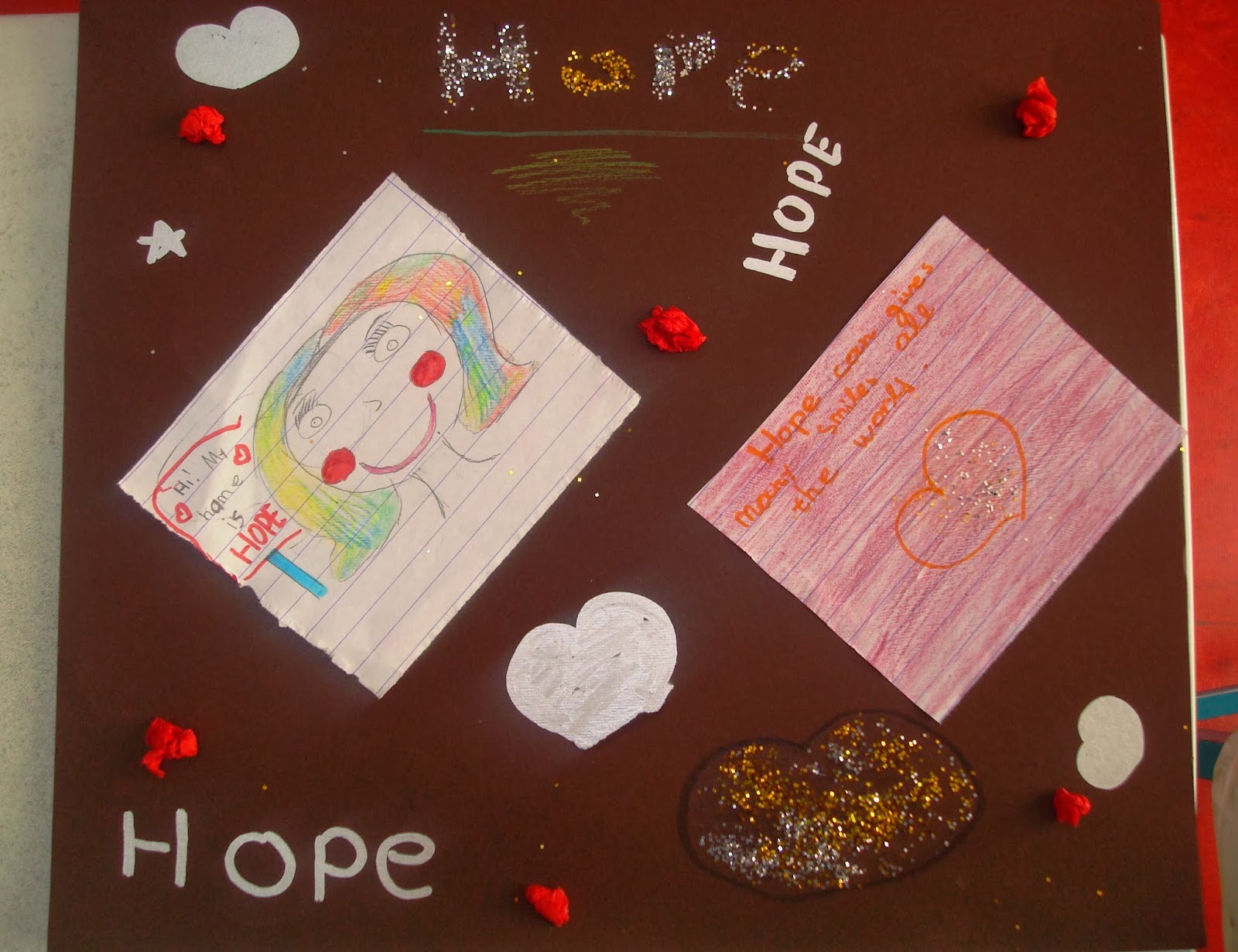 Art in the English Class : Inspired by hope: CREATIVE QUESTIONS