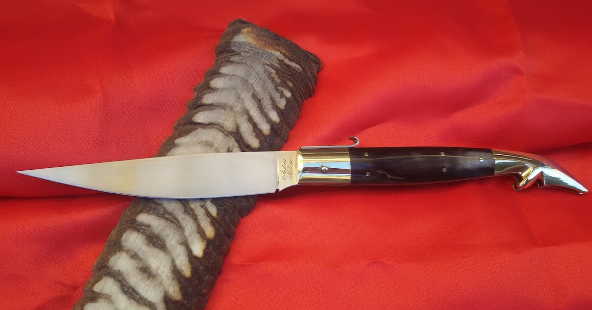Coltelli Sardi Artigianali di Andrea Meloni: lugudoro da 14 ottone e ...