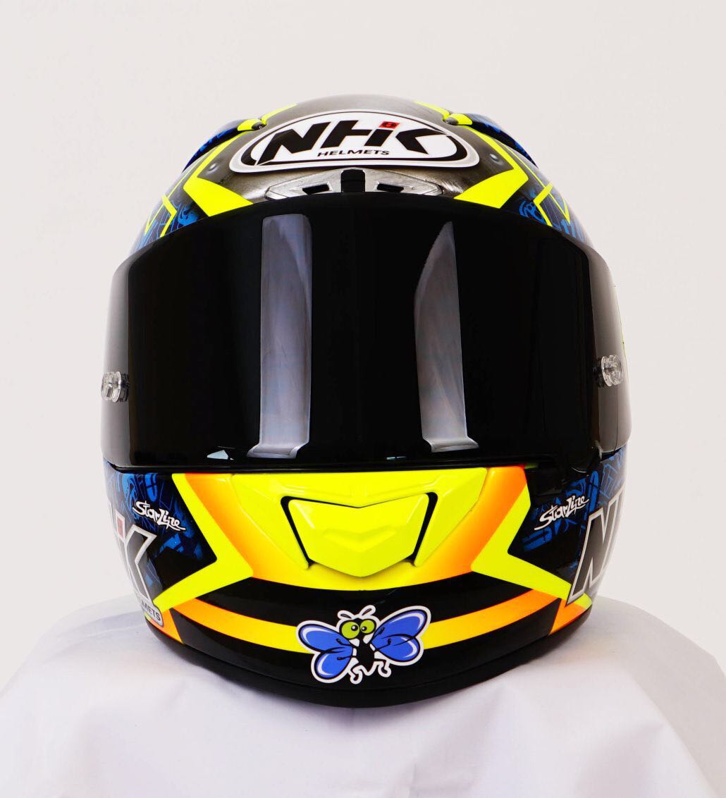 Racing Helmets Garage: NHK GP-R Tech K.Abraham 2018 #1 by Starline