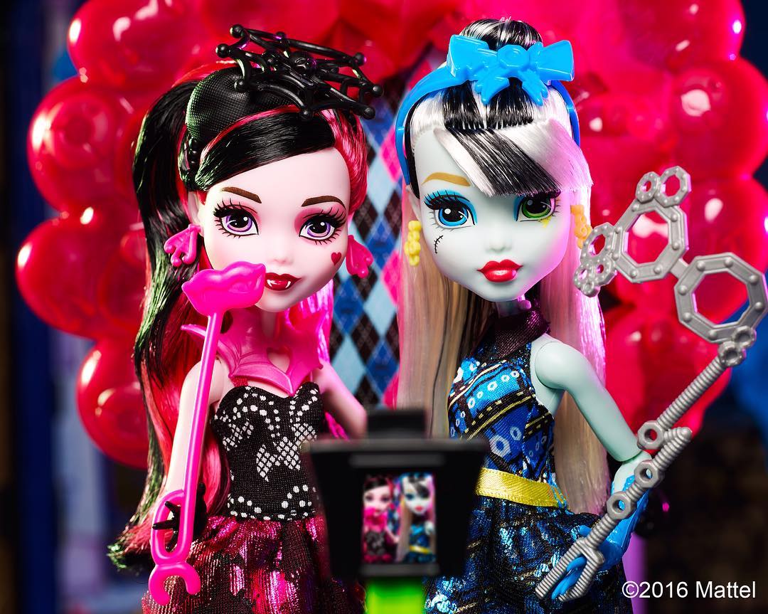 Monster High-Pretty : Foto de las muñecas Monster High Photo Booth Ghouls