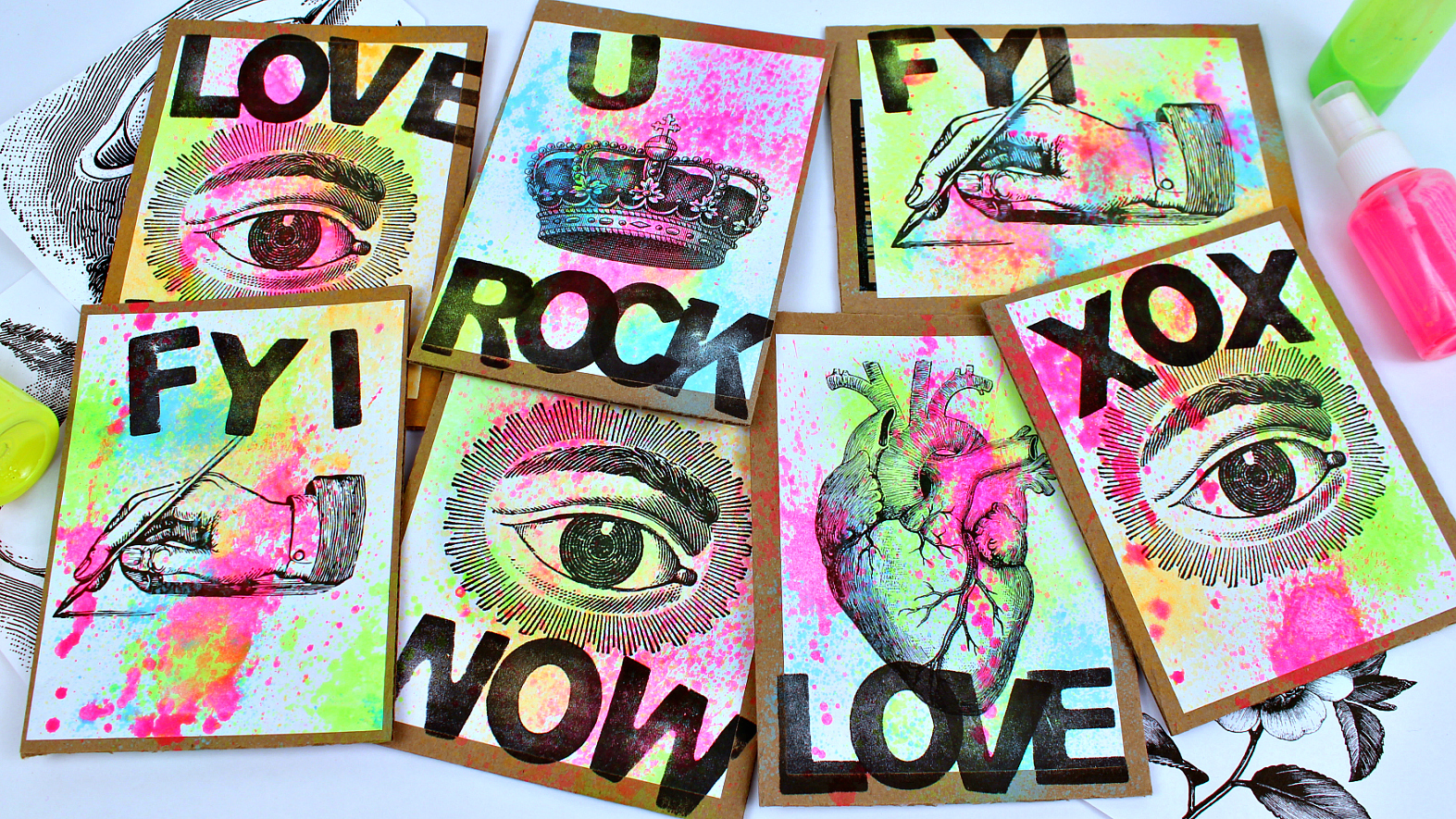 Mark Montano: Pop Art Postcards