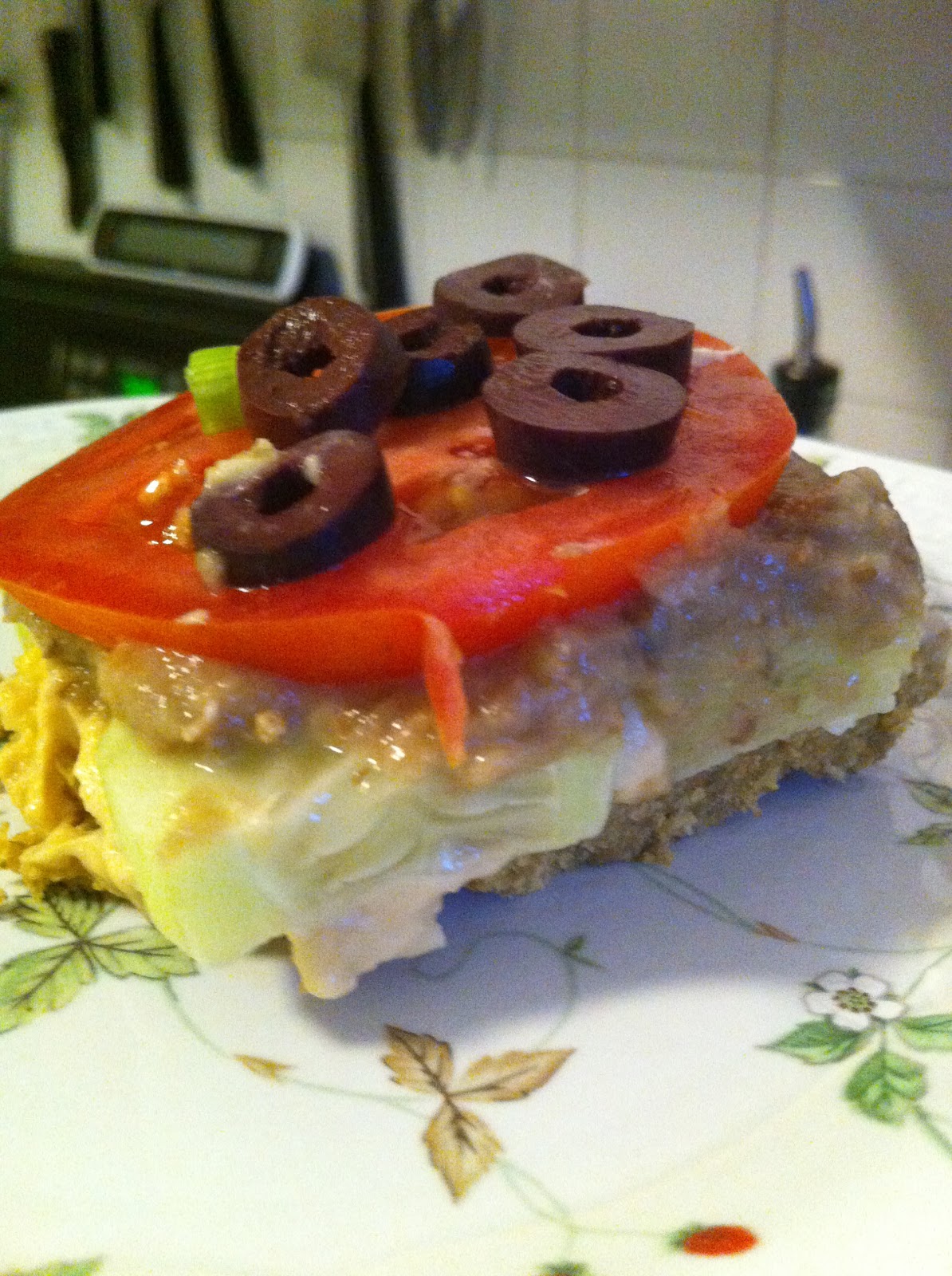 Eat and Live in a way that Nourishes: Falafel Pie