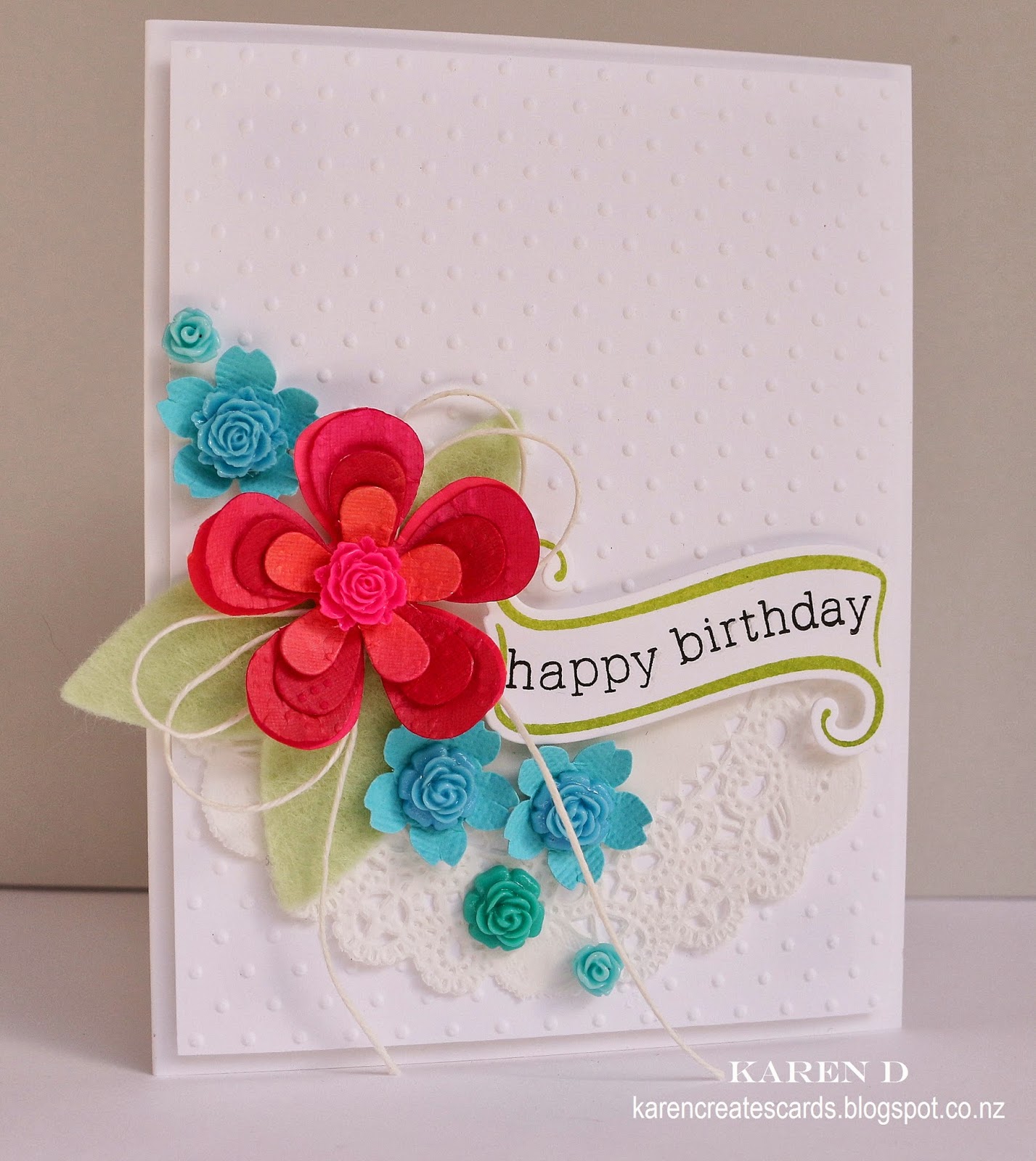 Karen Creates Cards: The Card Concept Challenge #6 - Create a Birthday Card