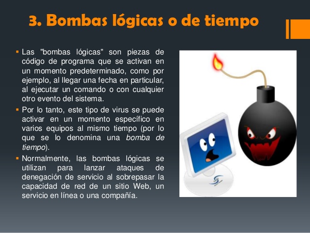 BOMBA LÓGICA INFORMÁTICA