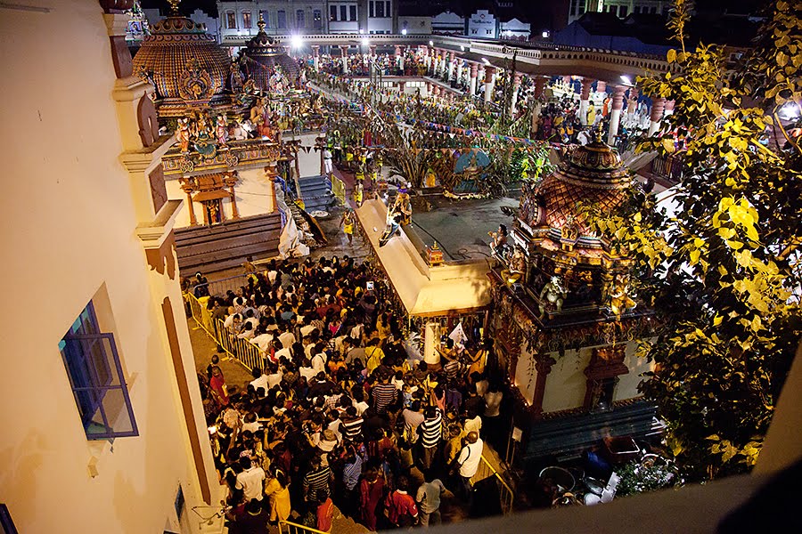 postcards from singapore: theemithi : hindu fire walking festival