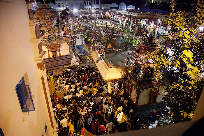 postcards from singapore: theemithi : hindu fire walking festival