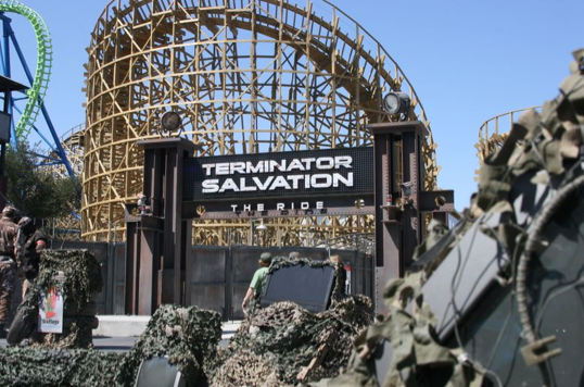 Show Sysem Integrators LEAKED: Terminator - Salvation - Six Flags Magic ...
