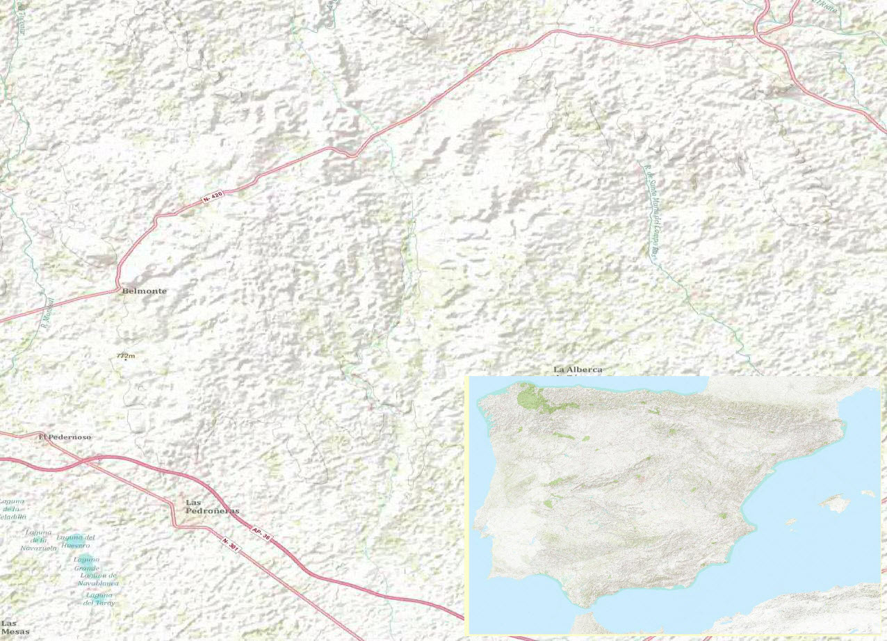 Cartografía Digital: Mapas generales de España (y 3).