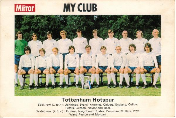 Botões para Sempre: Tottenham Hotspur 1979