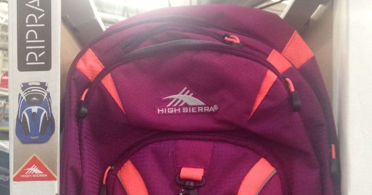 High Sierra Riprap Daypack Backpack | Costco Weekender