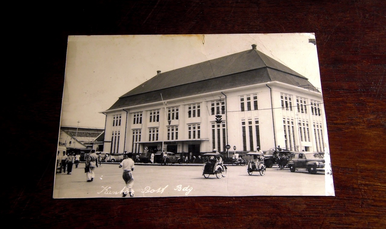 PATINA ANTIK: BANDUNG RPPC POSTCARD # 2