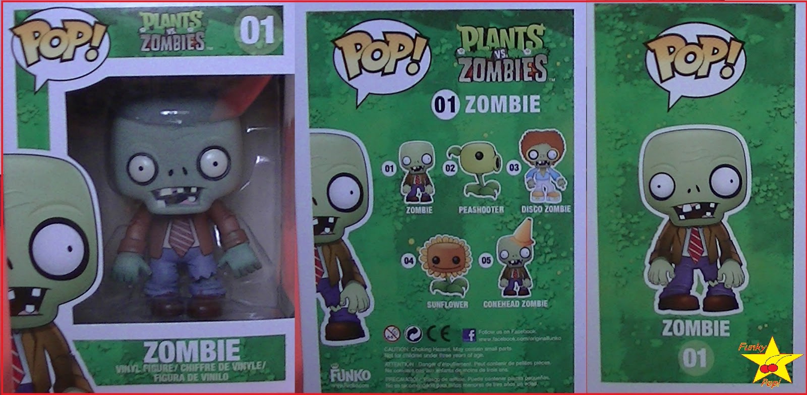 Funky Pop! Funko figures.: 01 Zombie