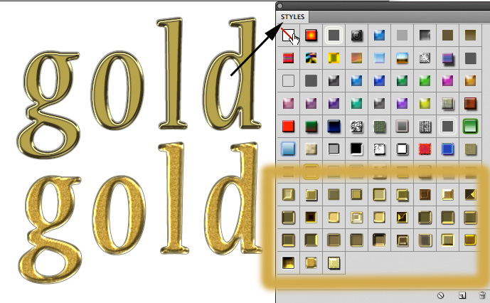 Learning Photoshop is Easy: Photoshop - Creating GOLD!