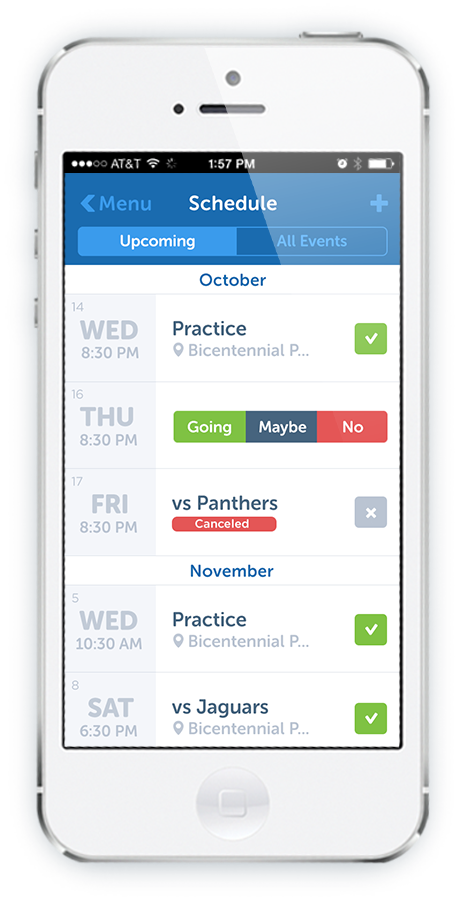 Top Notch Material: TeamSnap Kepps the Entire Team Organized