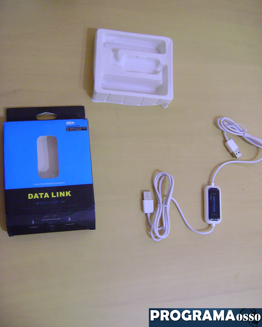 Programa Osso: Cabo USB para transferir dados entre computadores?