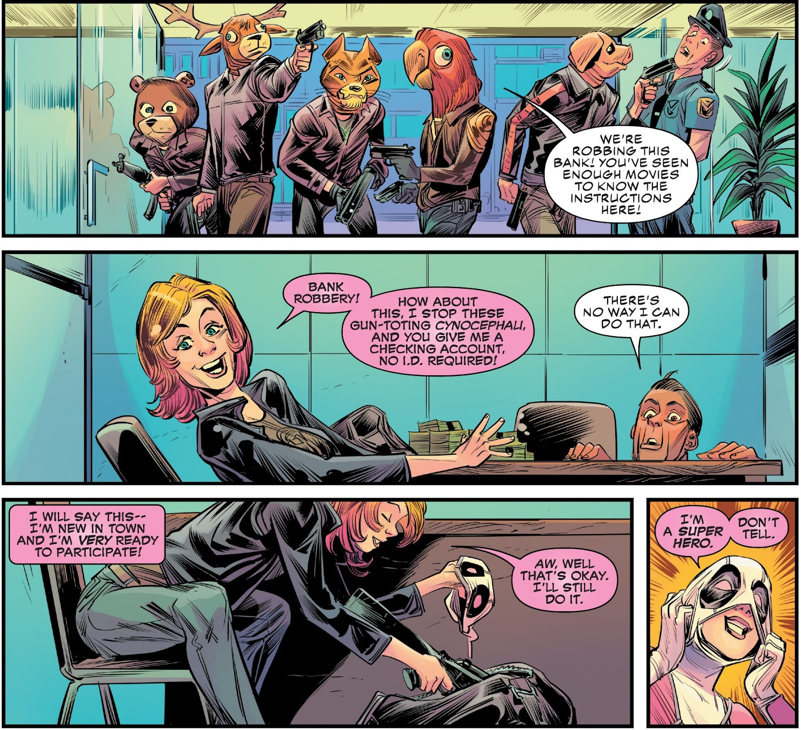 Bank-Comics For Fun: The Unbelievable Gwenpool #1