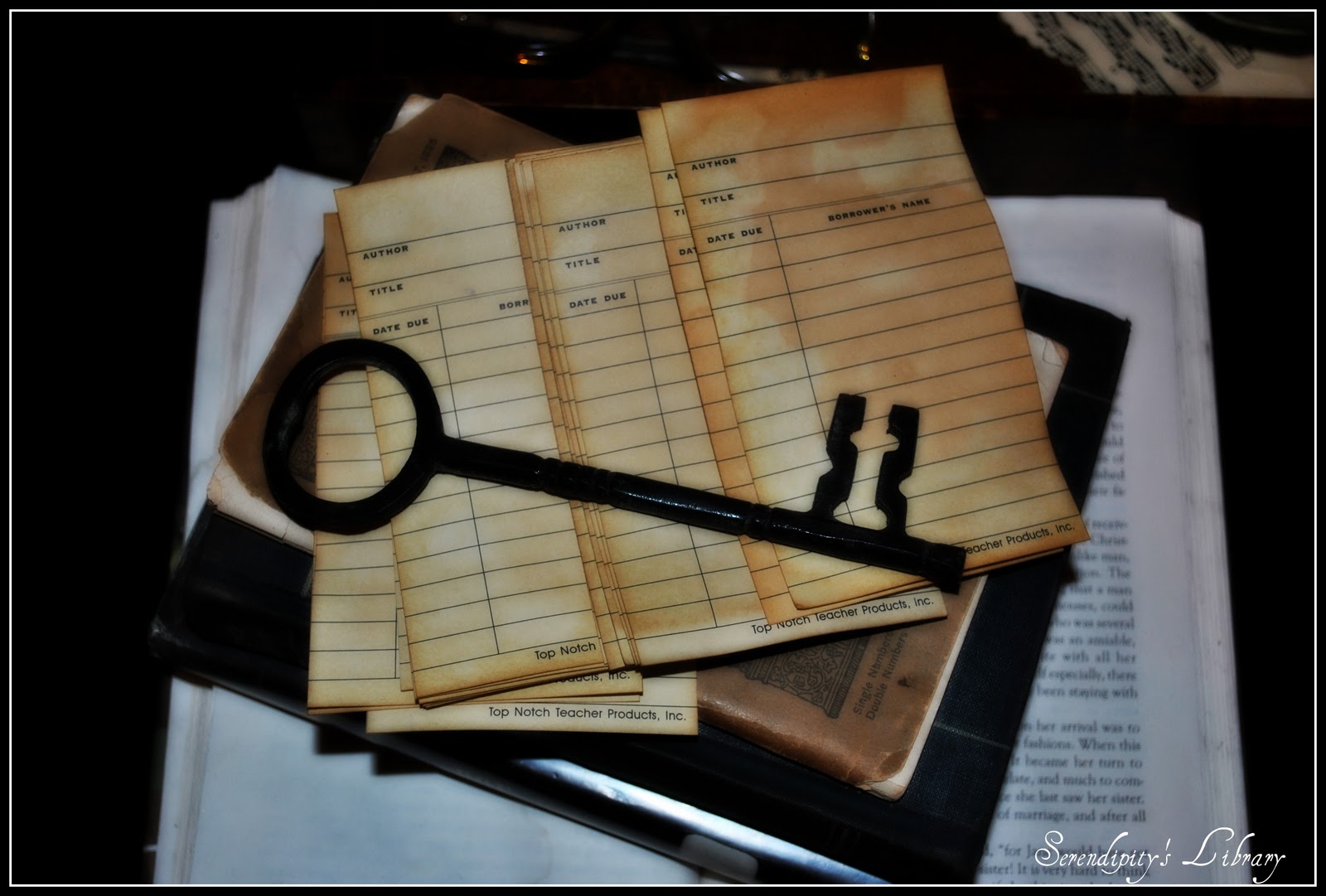 Serendipity's Library: Vintage Library Cards