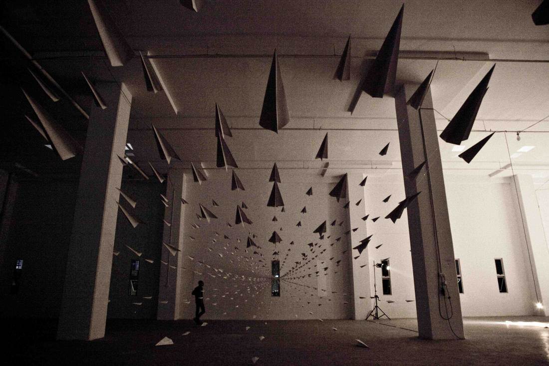 of paper and things: paper arts | art installation