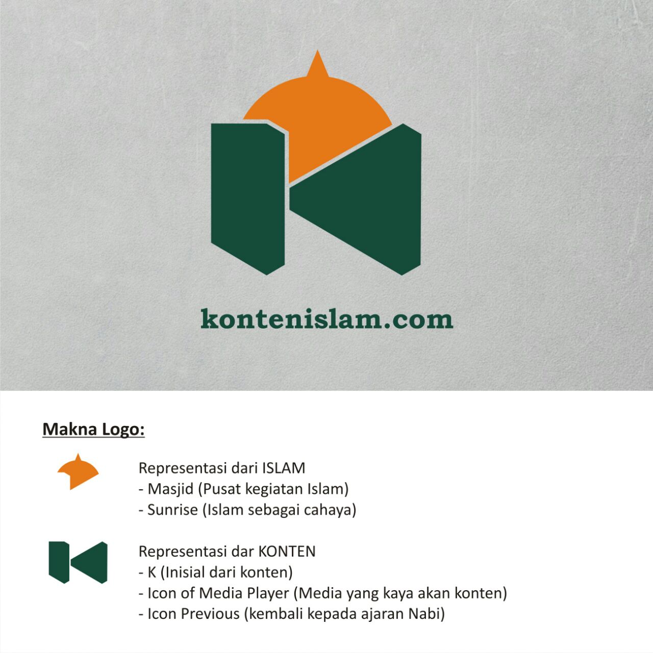 Logo Baru Konten Islam - Konten Islam