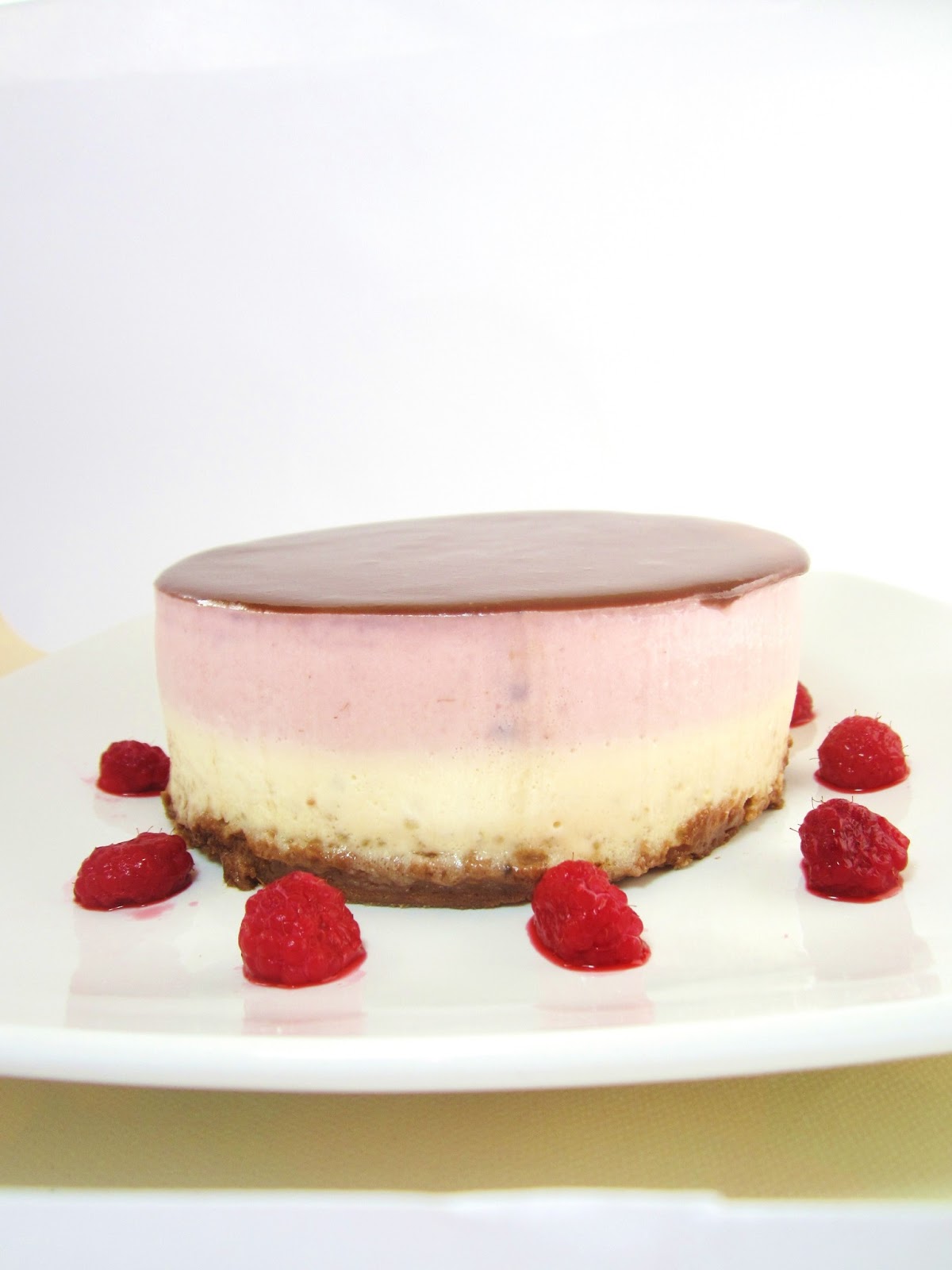 Dulce Isis: Torta Helada de Quinua y Frambuesas