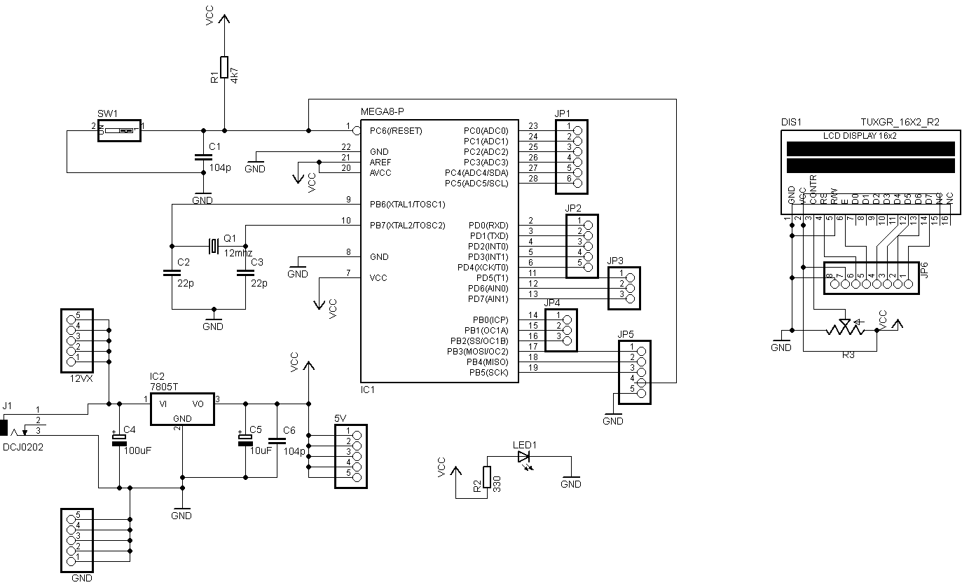 Mengakses Sensor Arus Acs712 20a Bascom Avr