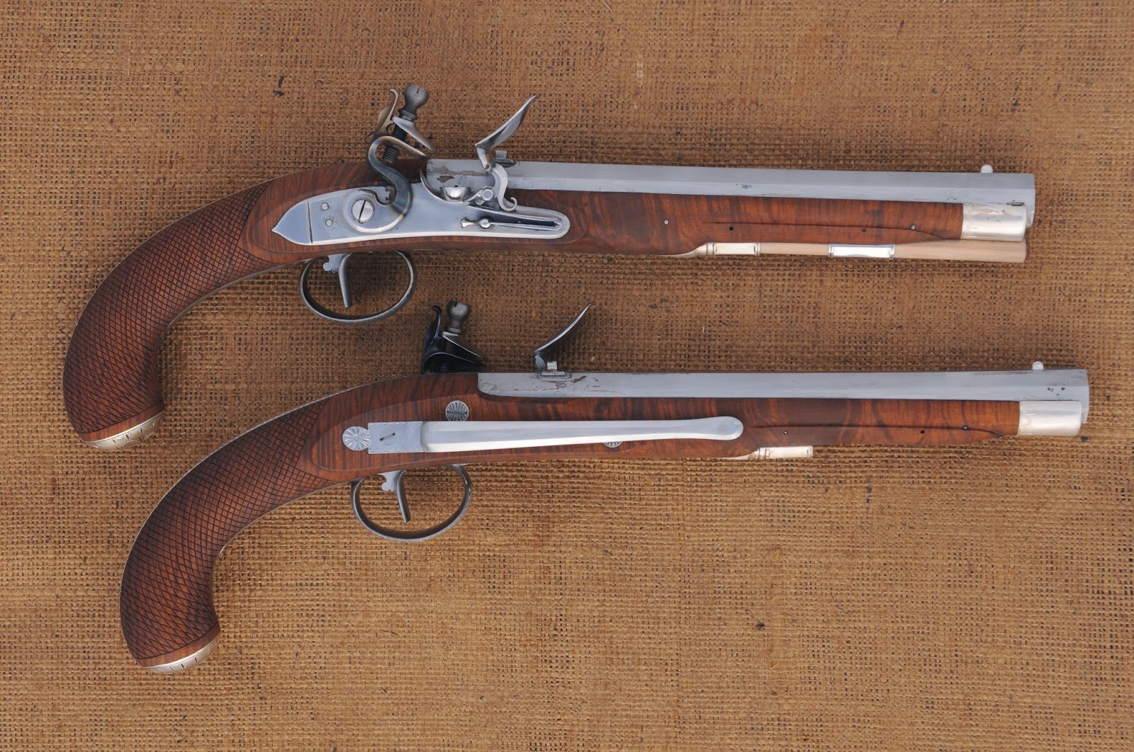 Judson Brennan: Alaskan Longrifle Artisan: The Brace of Flintlock ...