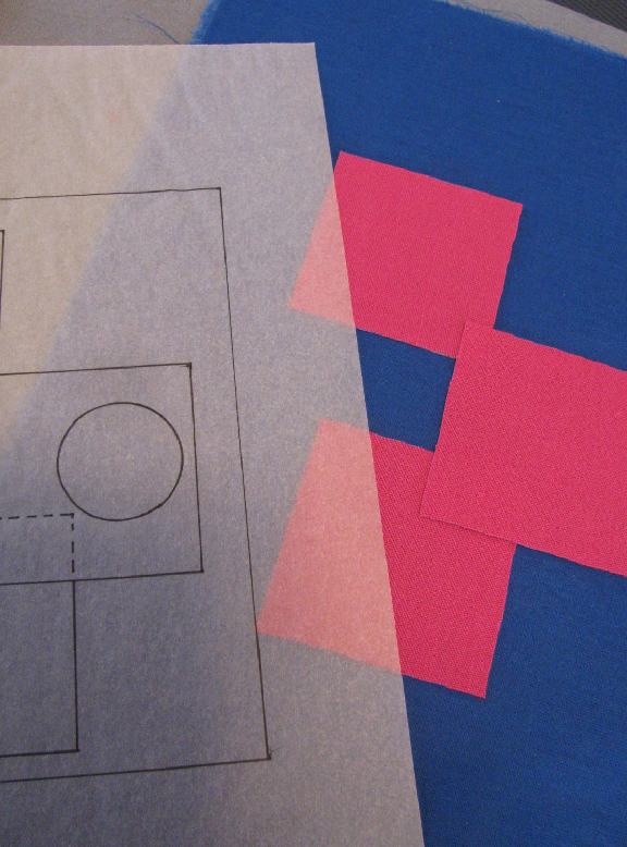 Raw edge patchwork - part one