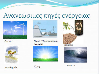 ΕΙΔΗ ΑΝΑΝΕΩΣΙΜΩΝ ΠΗΓΩΝ ΕΝΕΡΓΕΙΑΣ