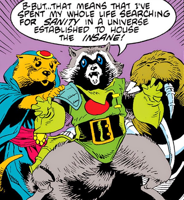 Halls of the Nephilim: Blam! Murdered You! (Rocket Raccoon For Your Game)