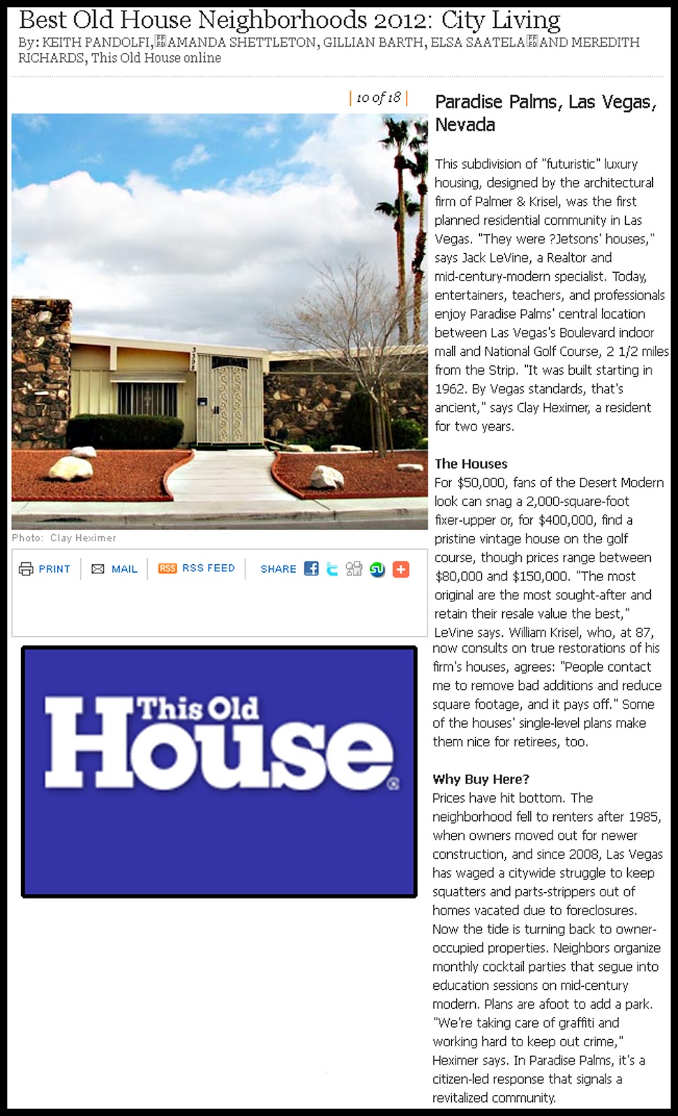 Paradise Palms: This Old House names Paradise Palms one of its "Best ...