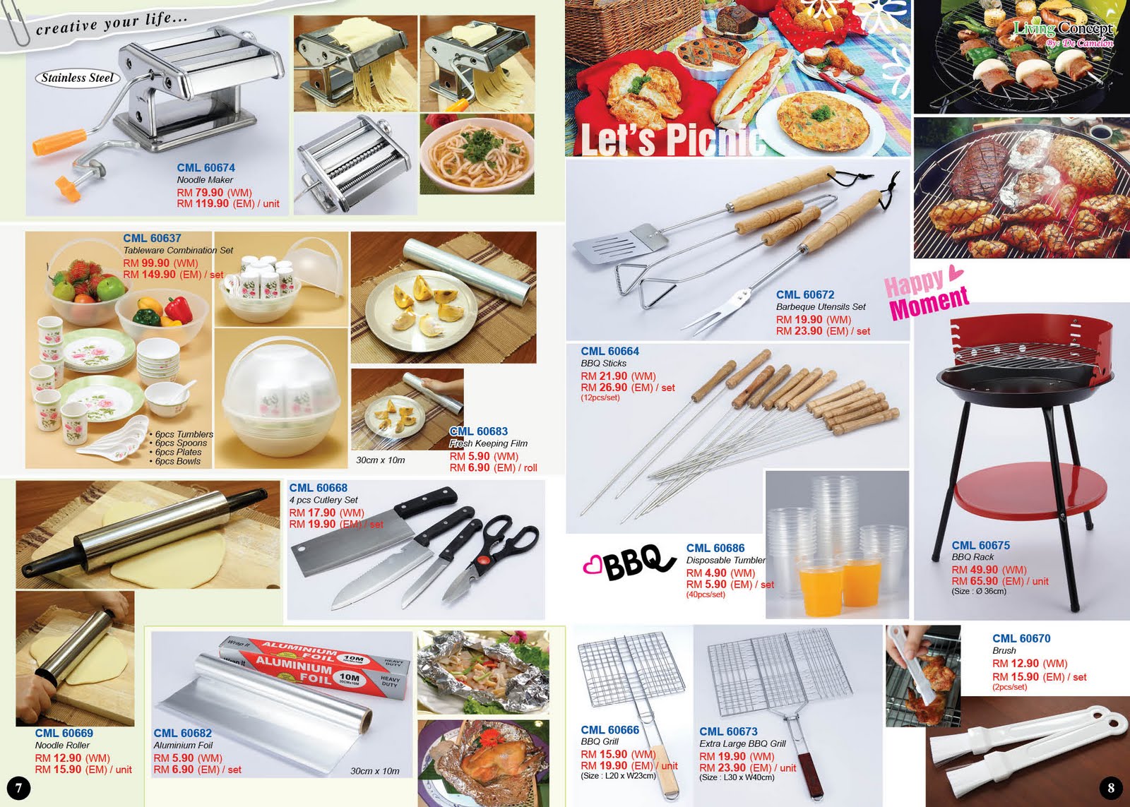 De Camelon Sensation: Living Concept Cat. Code 6107