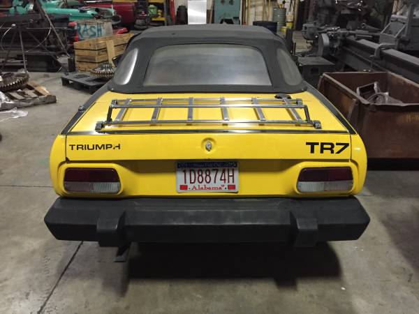Yellow 1980 Triumph TR7 | Auto Restorationice