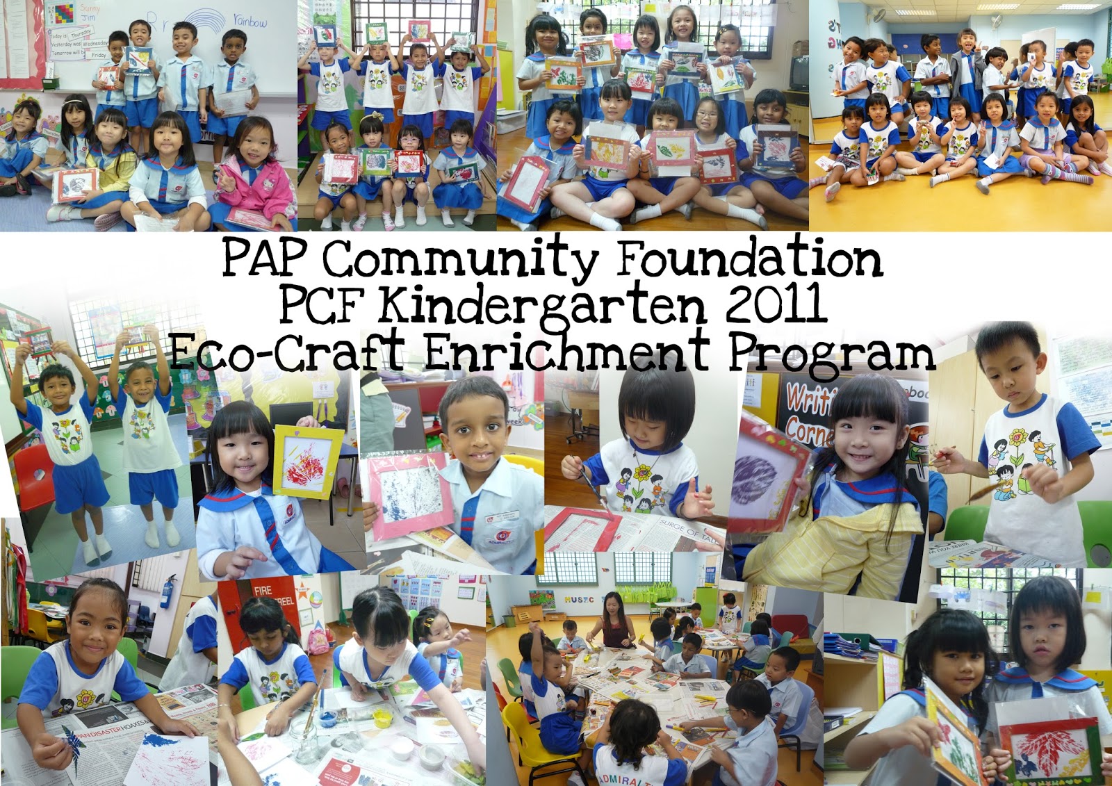 PAP Community Foundation, PCF Kindergarten Eco-Craft Enrichment