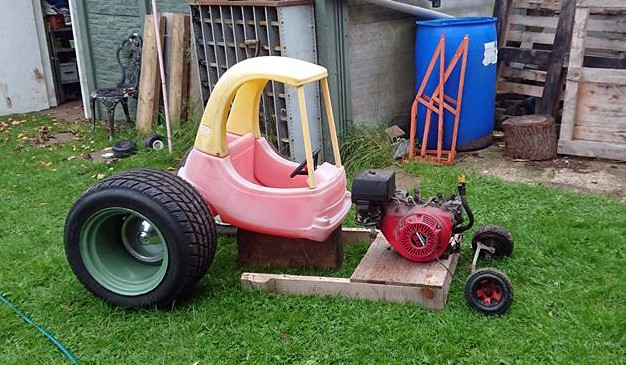 Just A Car Guy: one thing leads to another... the hot rod cozy coupe ...