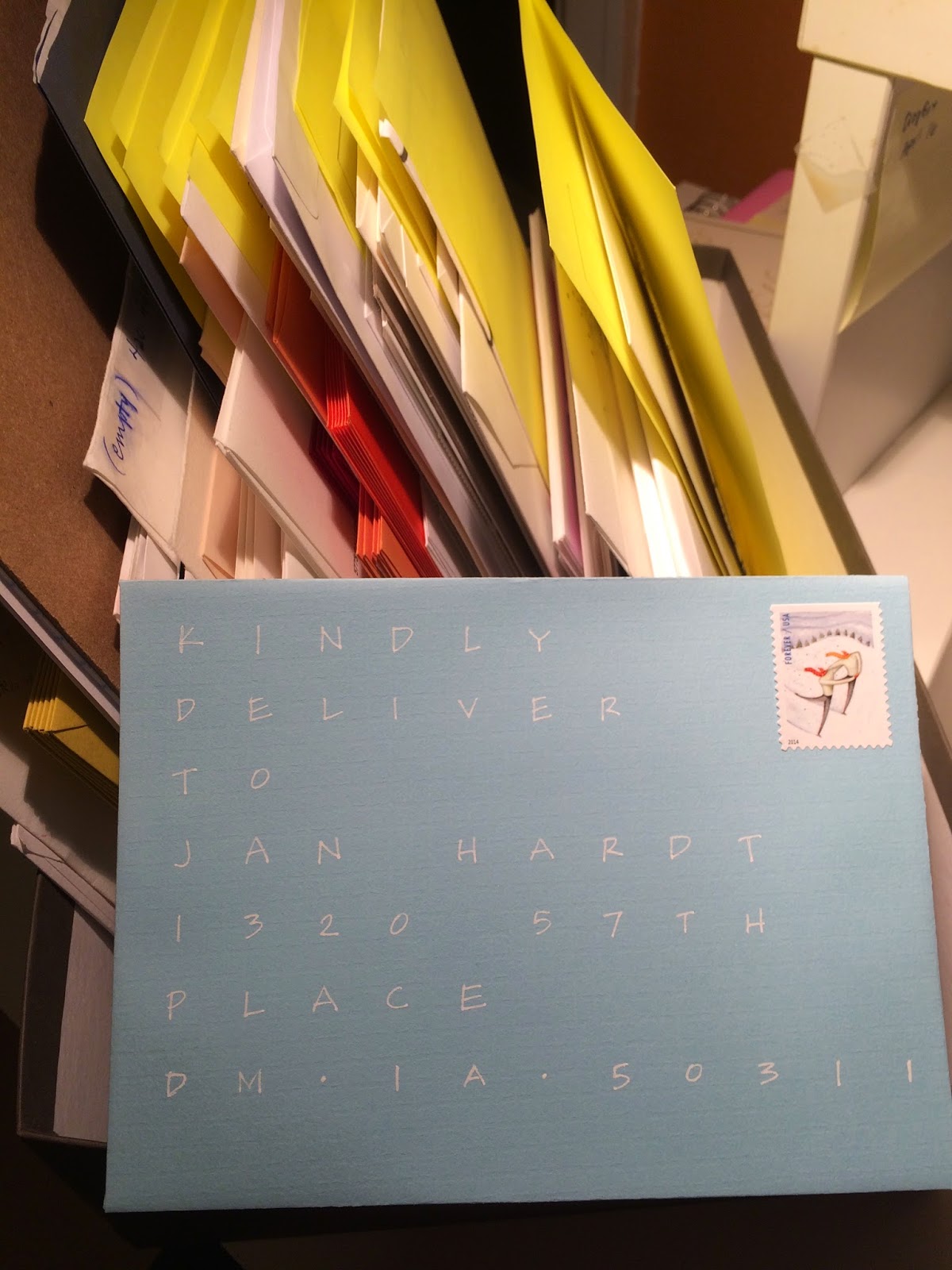 pushing the envelopes: jan's grid thing