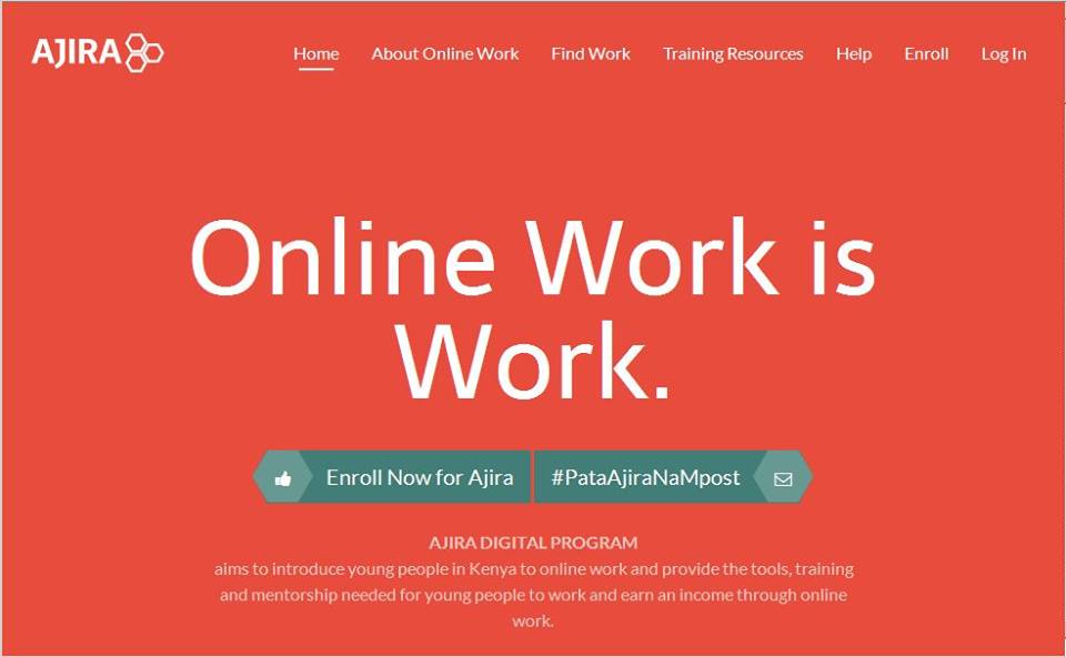 ALEXANDER NDERITU'S BLOG: AJIRA DIGITAL PROGRAM